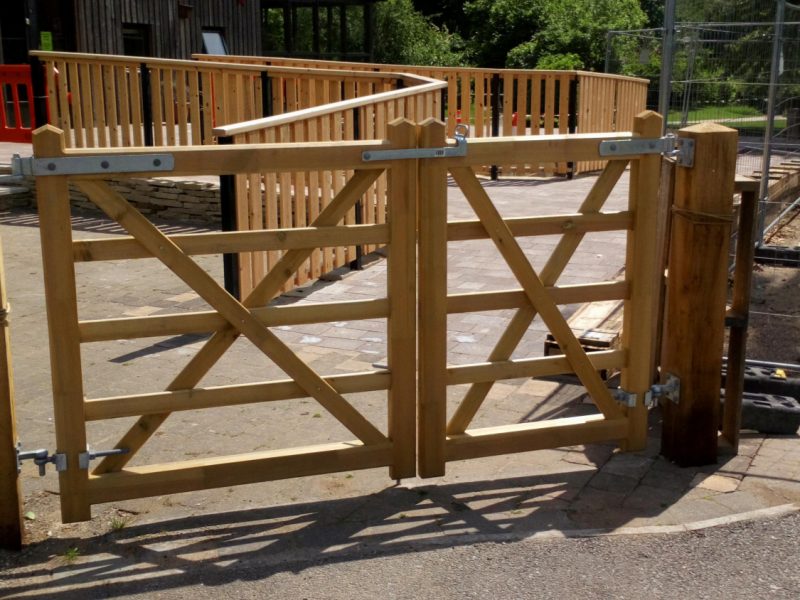Entrance facelift for the Skelton Grange Environment Centre